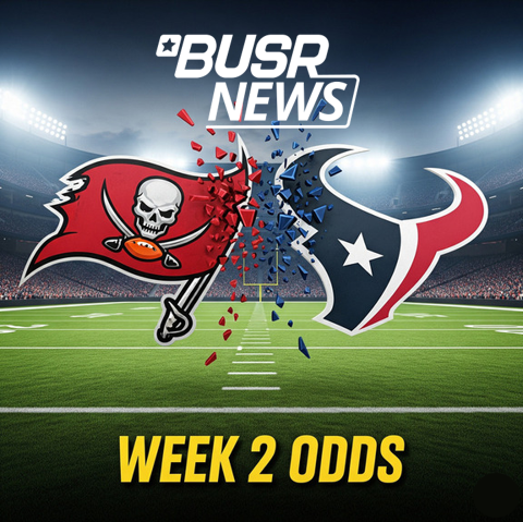 Week 2 Monday Night Football Odds: Bucs vs Texans / Chargers vs Raiders ...